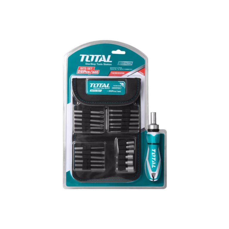 26 Pcs ratchet screwdriver set – Total Tools Qatar