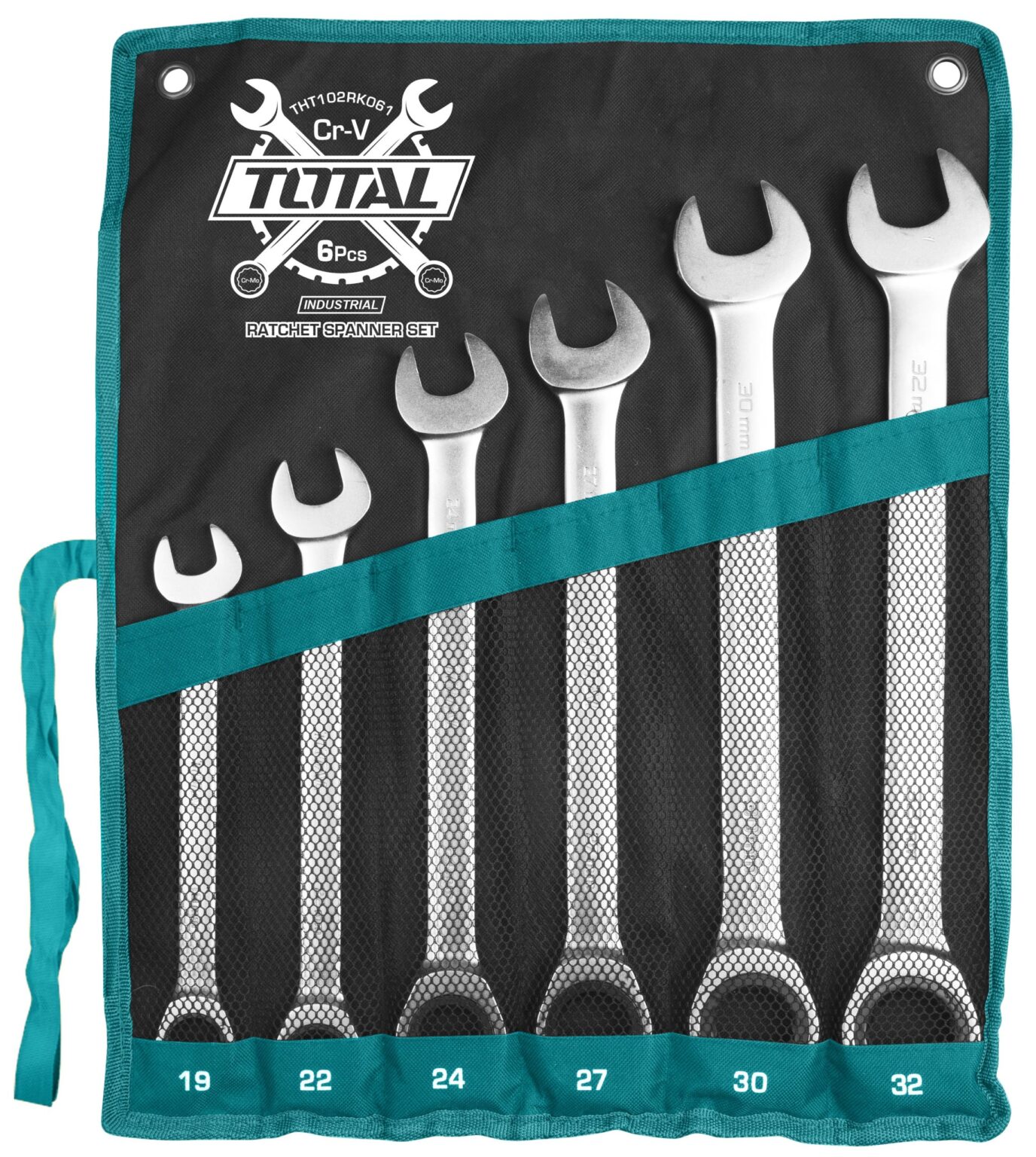 6Pcs ratchet spanner set – Total Tools Qatar