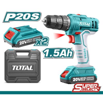 Lithium-Ion Cordless Drill 20v – Total Tools Qatar