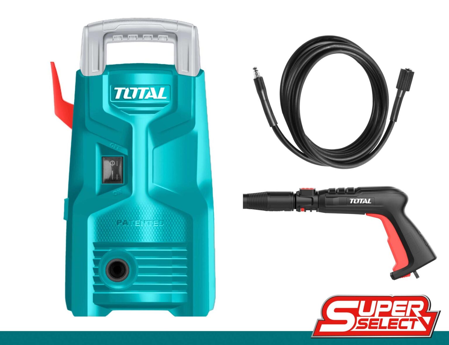 HIGH PRESSURE WASHER 1200W – Total Tools Qatar