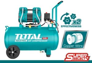 TOTAL AIR COMPRESSOR 50L (1.6HP) – Total Tools Qatar