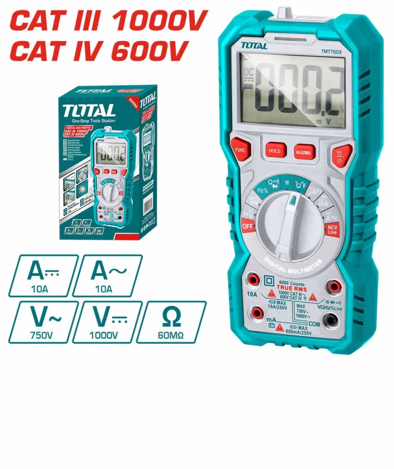 MULTIMETER 6000 COUNTS – Total Tools Qatar