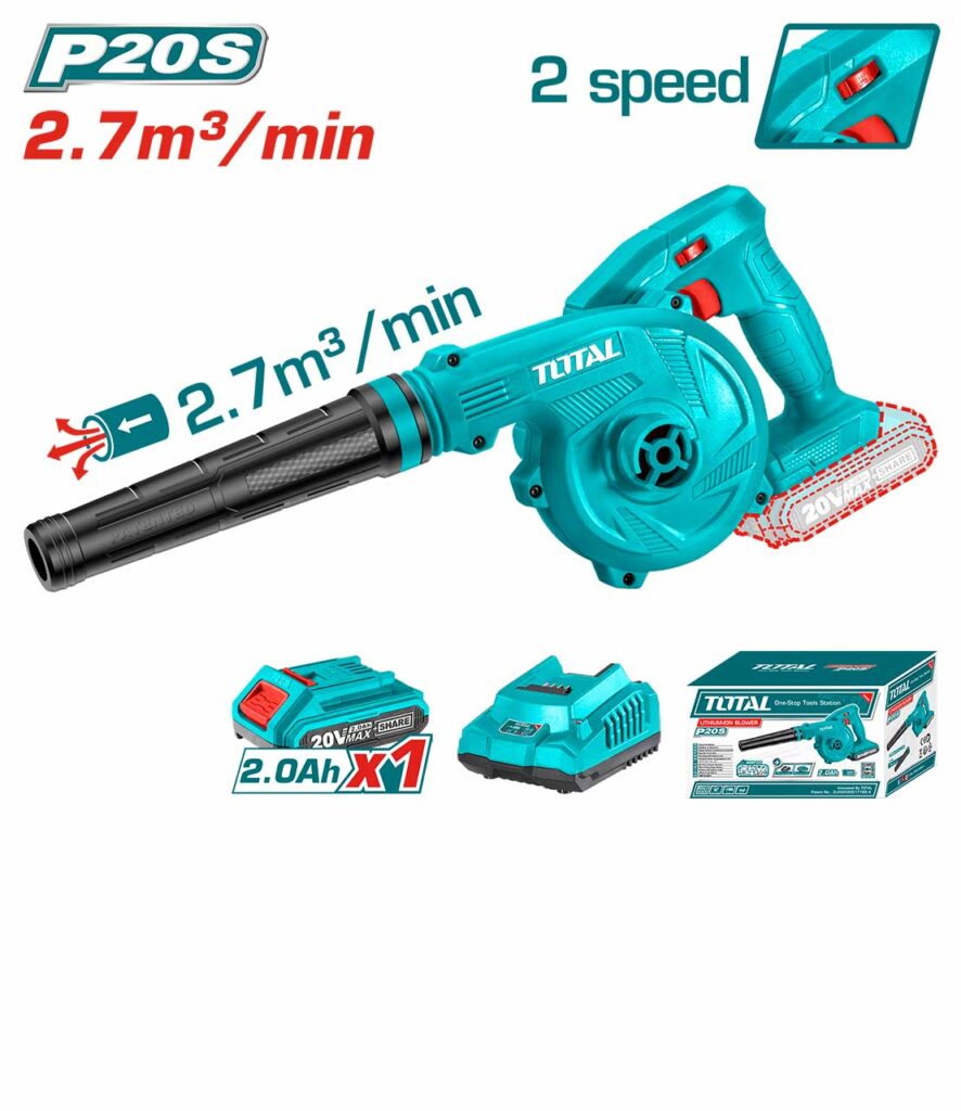 LITHIUM-ION ASPIRATOR BLOWER 20V SET – Total Tools Qatar