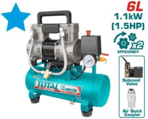 AIR COMPRESSOR 6L (1.5HP) – Total Tools Qatar