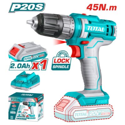 LITHIUM-ION CORDLESS DRILL 20V – Total Tools Qatar