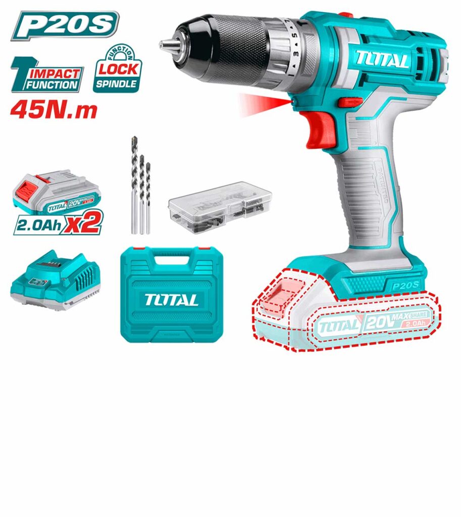 LITHIUM-ION IMPACT DRILL 20V – Total Tools Qatar