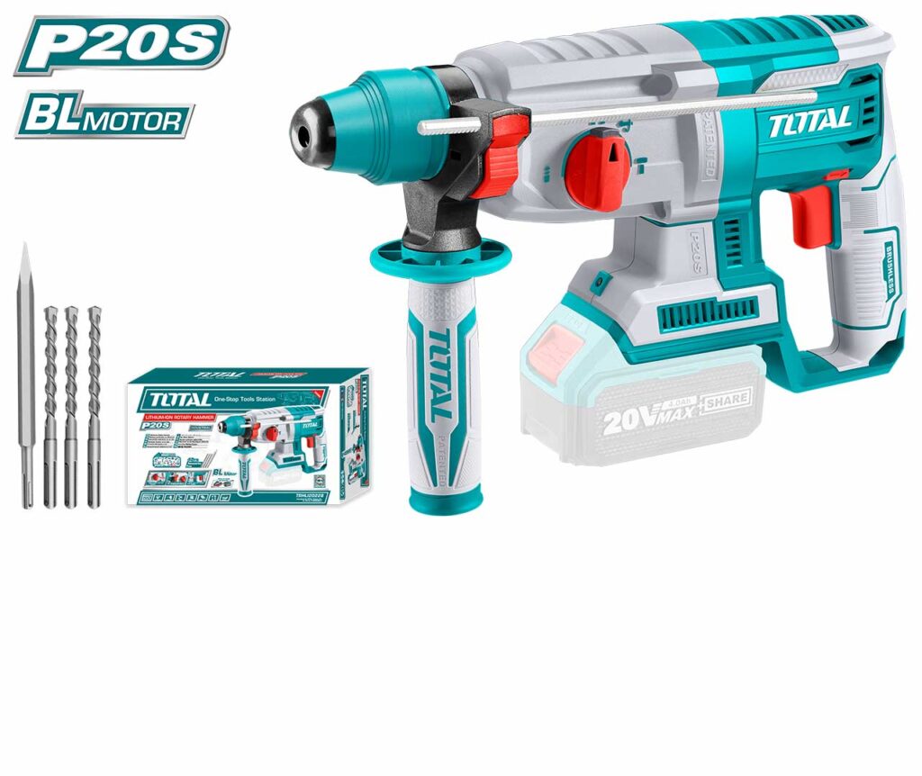 LITHIUM-ION ROTARY HAMMER 20V – Total Tools Qatar