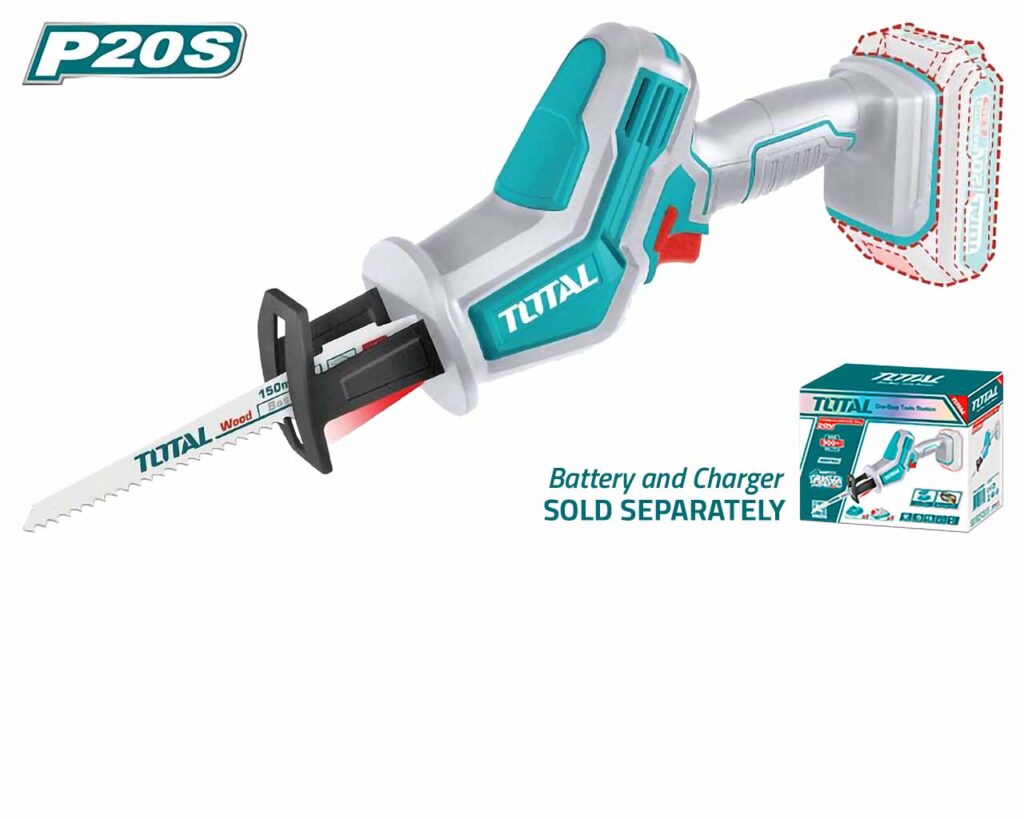 LITHIUM-ION RECIPROCATING SAW 20V – Total Tools Qatar