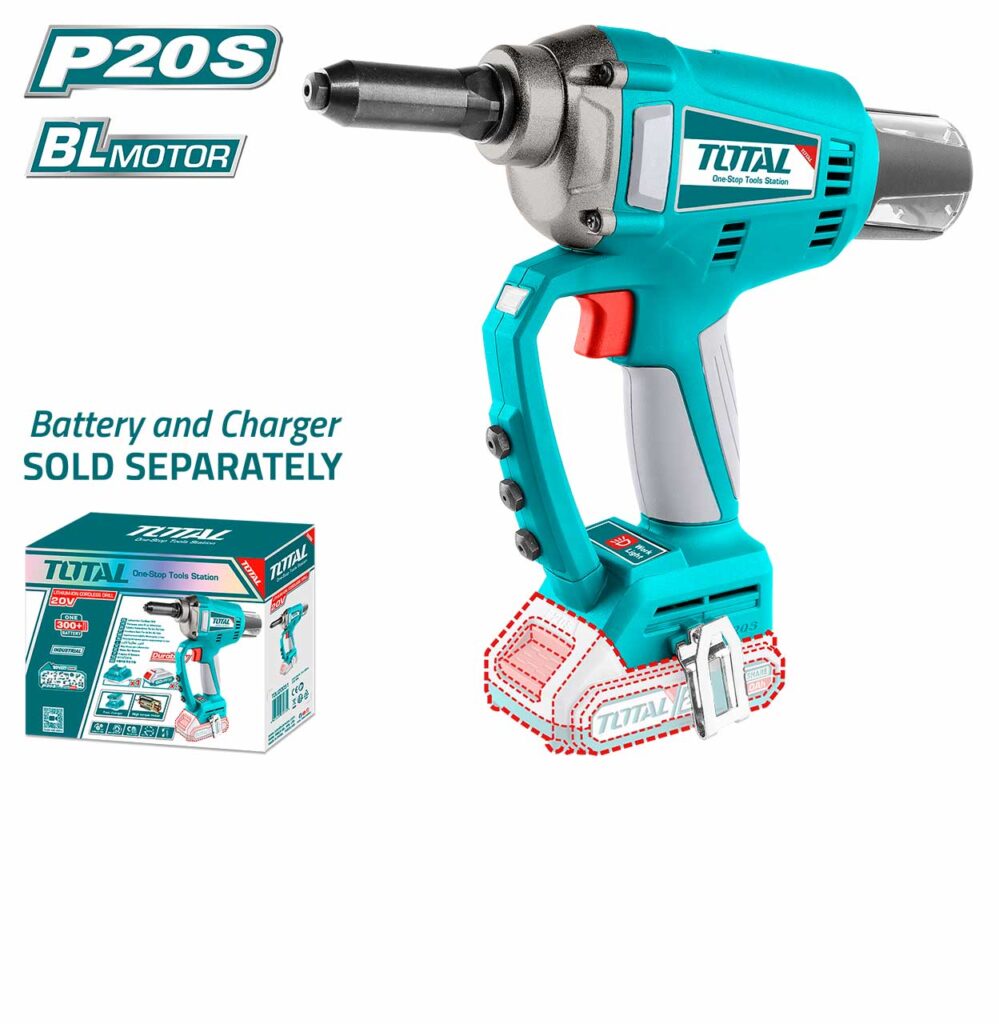 LITHIUM-ION RIVET TOOL 20V – Total Tools Qatar