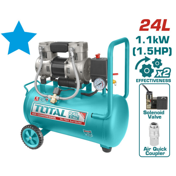 Total 24Ltr Air Compressor – Total Tools Qatar